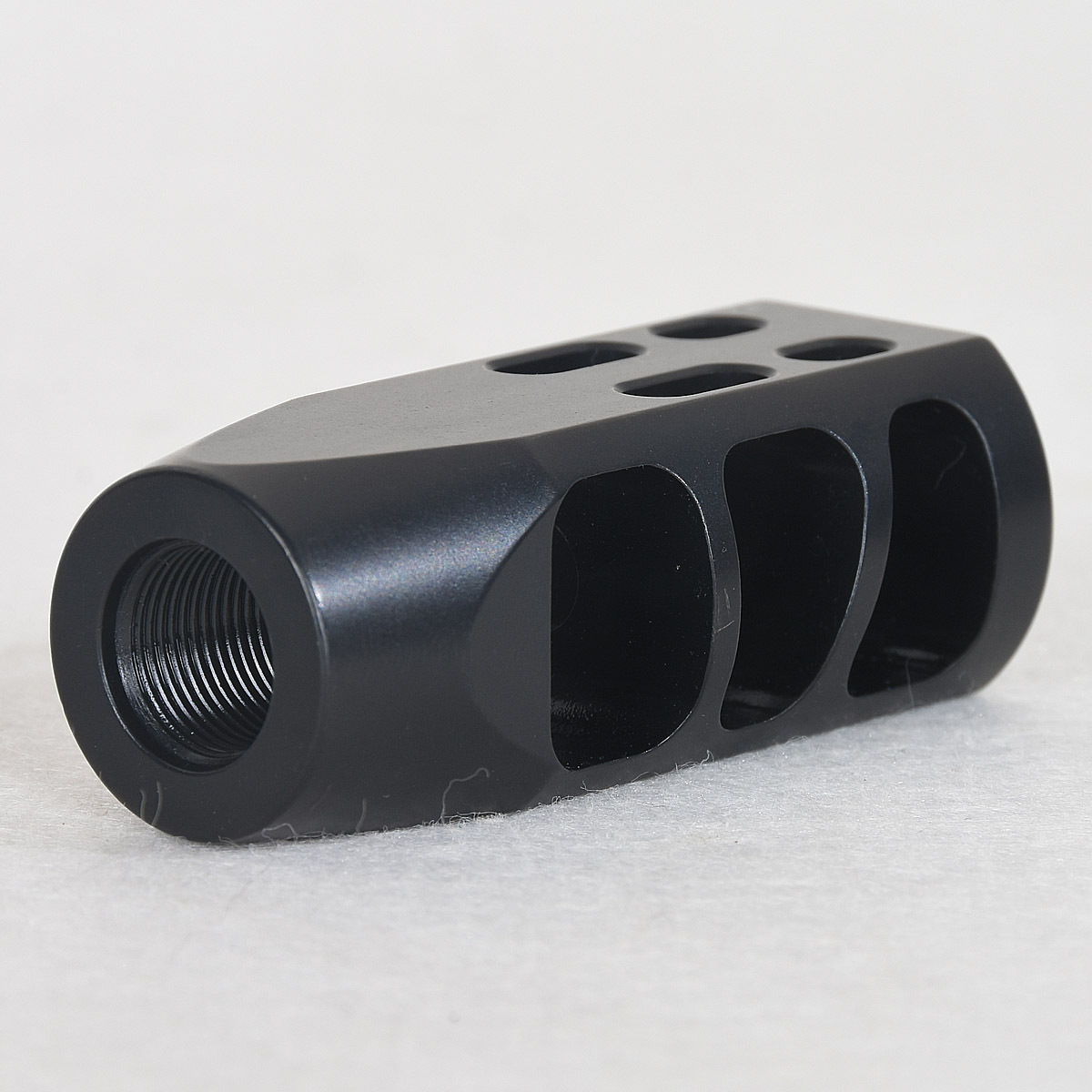 .223/5.56 .308/7.62 Muzzle Brake 1/2x28 5/8X24 M14*1LH Thread Steel ... .223/5.56 .308/7.62 Muzzle Brake 1/2x28 5/8X24 M14*1LH Thread Steel ...