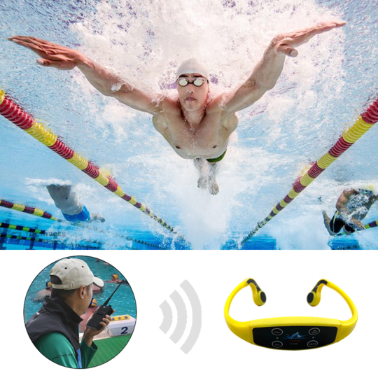 Swimtalk Communicator System Swimming Coach 1 Walkie-talkie 25 H-907 ...