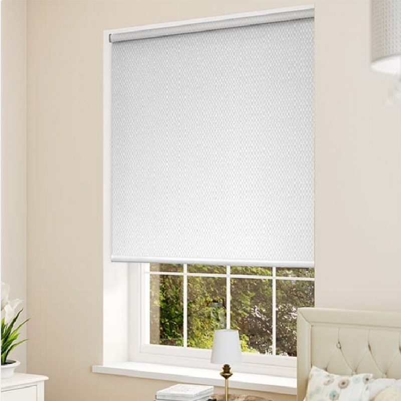 Solar Blackout Roller Blinds PVC Coated Back Blackout Shades Solid Full ...