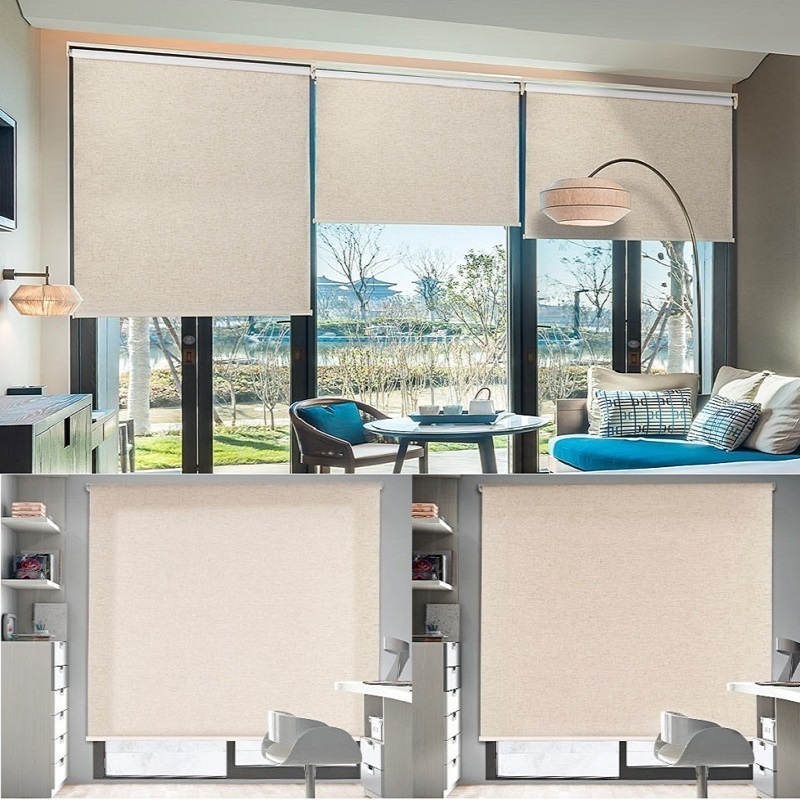 Daynight Roller Blinds Blockout Double Roller Shades Dual Window Blinds ...