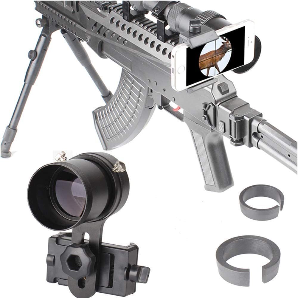 SOLOMARK Scope Phone Adapter Mount with Advanced Glass Magnification ...
