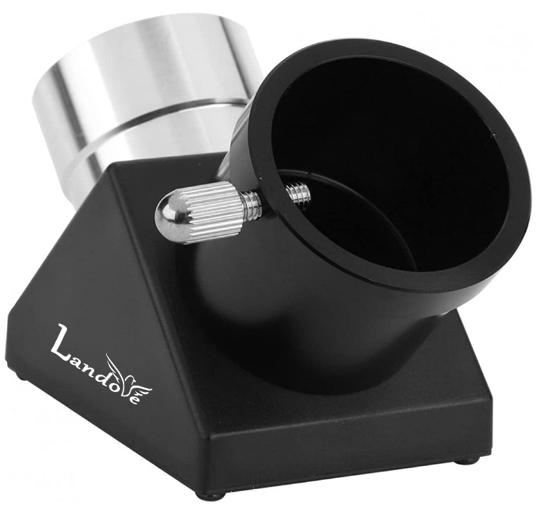 1.25" Telescope Mirror Erecting,90 Degree Diagonal Adapter Erecting ...