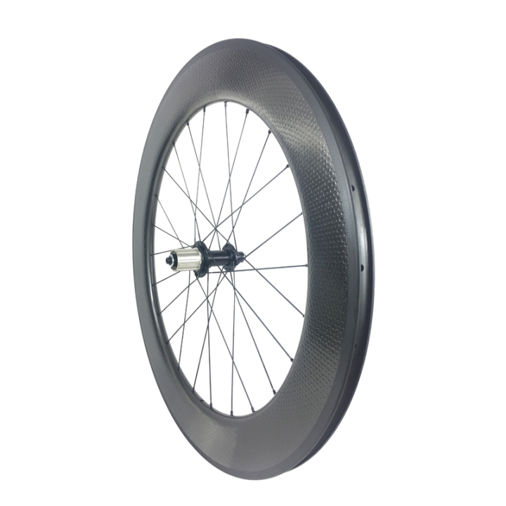 80mm Carbon Dimple Bike Rims Clincher Bicycles Rim 25mm Width One Pair ...