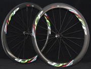 ZIPP 404 50mm dimple carbon wheelset 700c road bike Powerway R36 hubs ...
