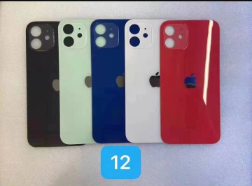 iPhone16 Wide Hole iPhone Back Glass Rear Cover With Apple Logo