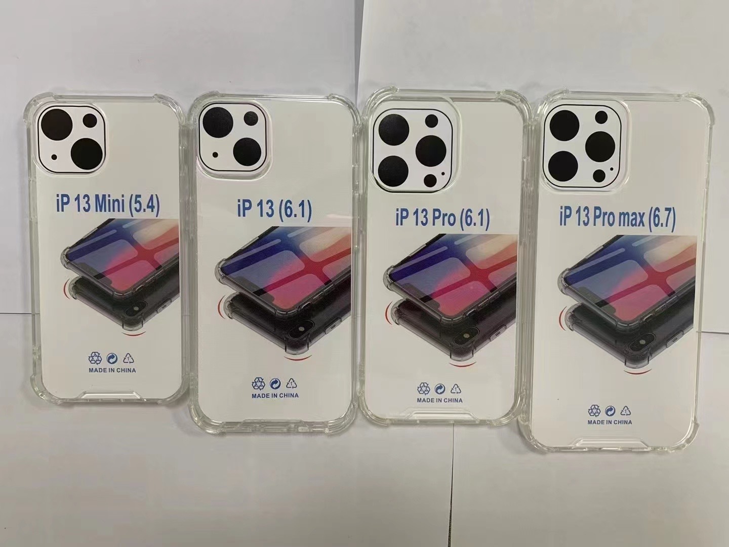 2.00MM Soft Transparent TPU Anti-Shock Phone Case