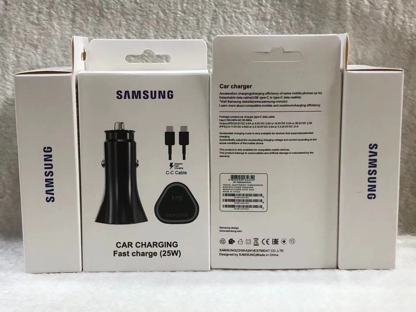 Samsung Car Charger Type-C Combo 25W