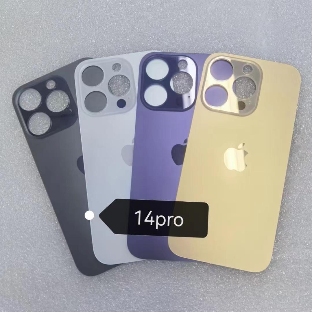 iPhone16 Wide Hole iPhone Back Glass Rear Cover With Apple Logo