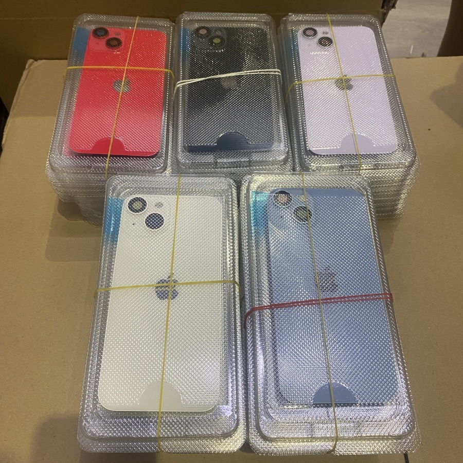 iPhone16 Back Glass Replacement With Metal Plate With Camera Lens With ...