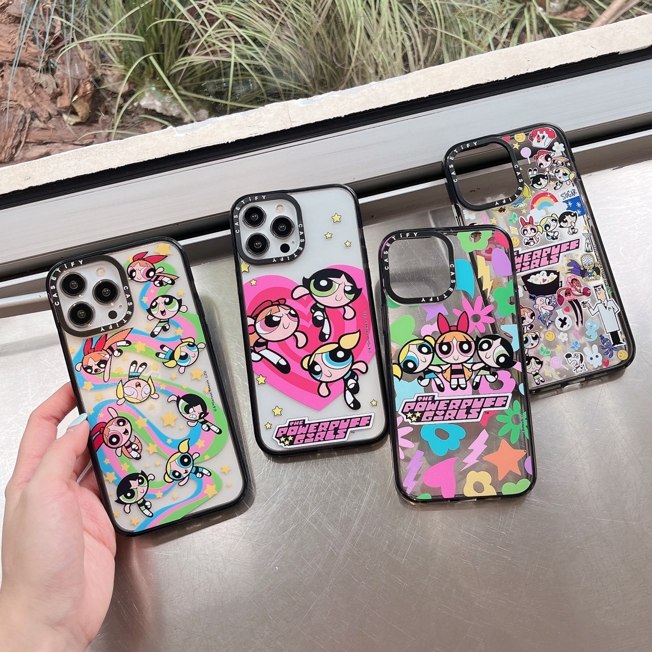 Acrylic Casefity Hard PC Powerpuff Girls Phone Case