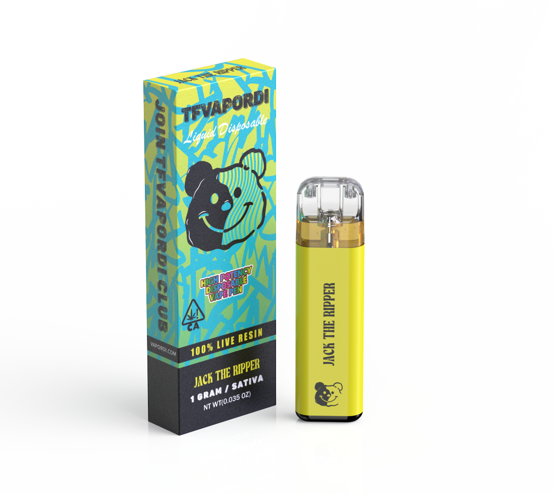 New Jack The Ripper 1000mg Vapordi Disposable Live Resin