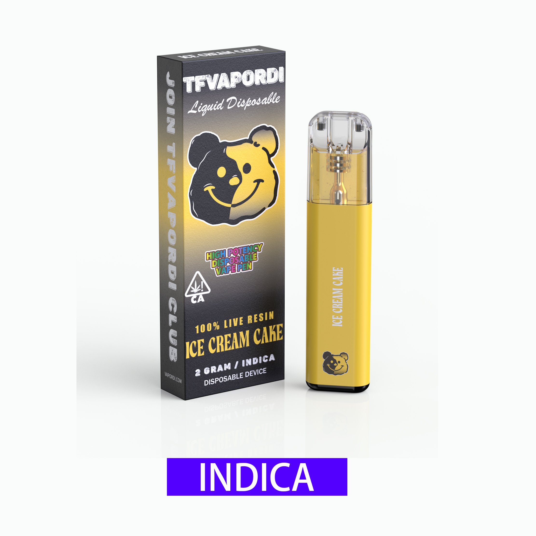 ICE CREAM CAKE 2000MG VAPORDI VAPE