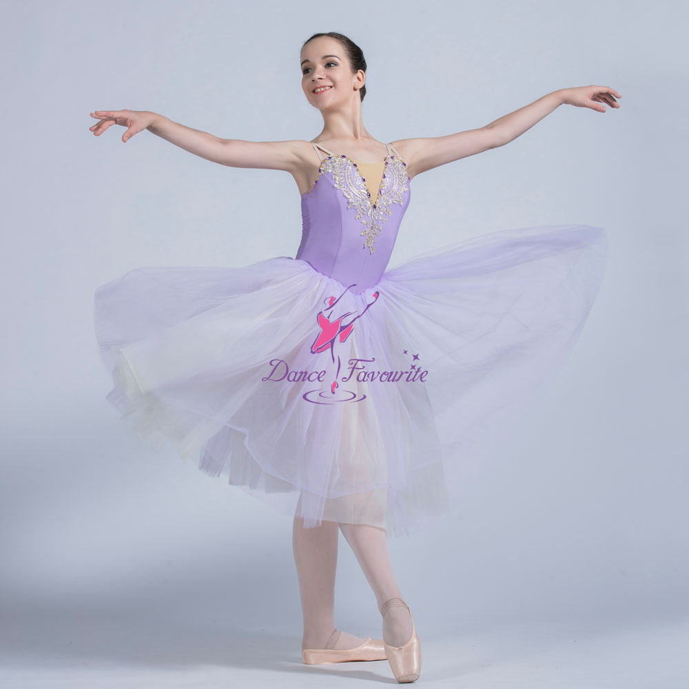 19834- Lilac Ballet Costume Romantic Tutu