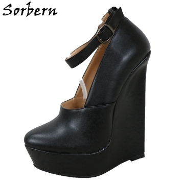 Sorbern Cow Leather Shiny Women Pump Shoe High Heel 11Cm ...