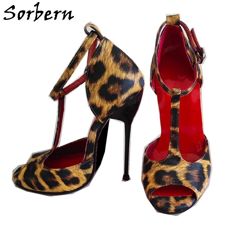 Sorbern 14Cm 16Cm Women Pump Round Toe Slip On Female Shoes