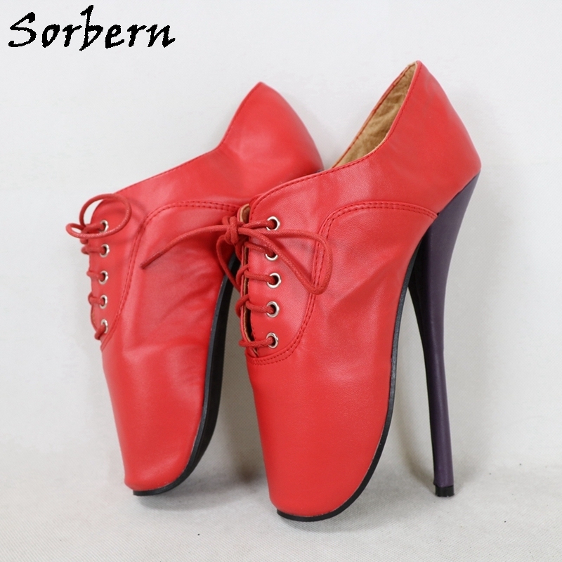 Sorbern Rainbow Mary Janes Pump Ballet Stilettos High Heels Unisex ...