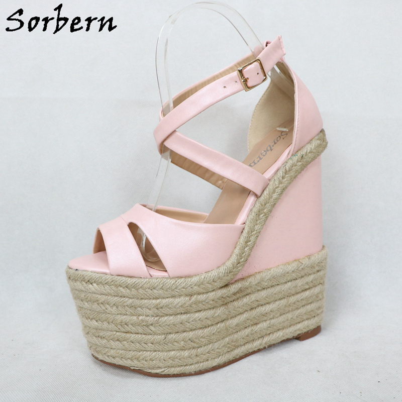 Sorbern Black Slingback Women Pump Shoes Open Toe 15Cm High Heel 4Cm ...