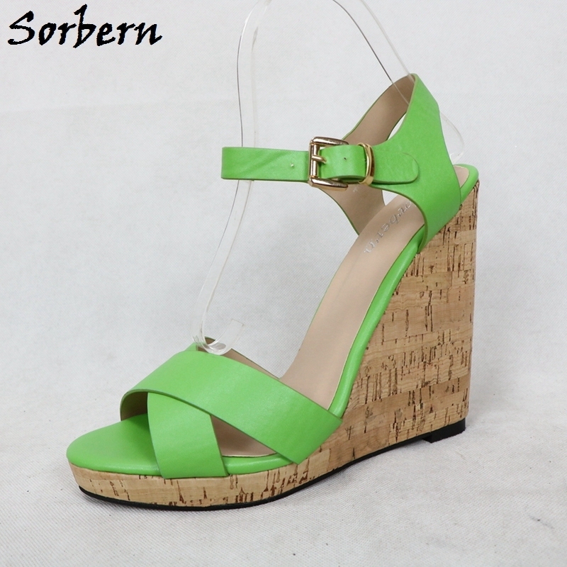 Sorbern Black Slingback Women Pump Shoes Open Toe 15Cm High Heel 4Cm ...