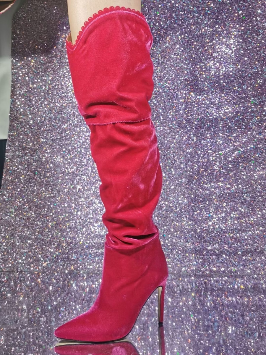 30CM Extreme High Heel Metal Heels Platform Boots