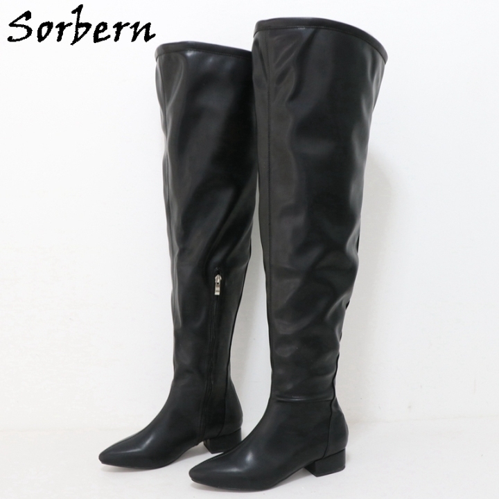 Sorbern Vintage Sequins Glitter Drag Queen Platform Boots Women Unisex ...