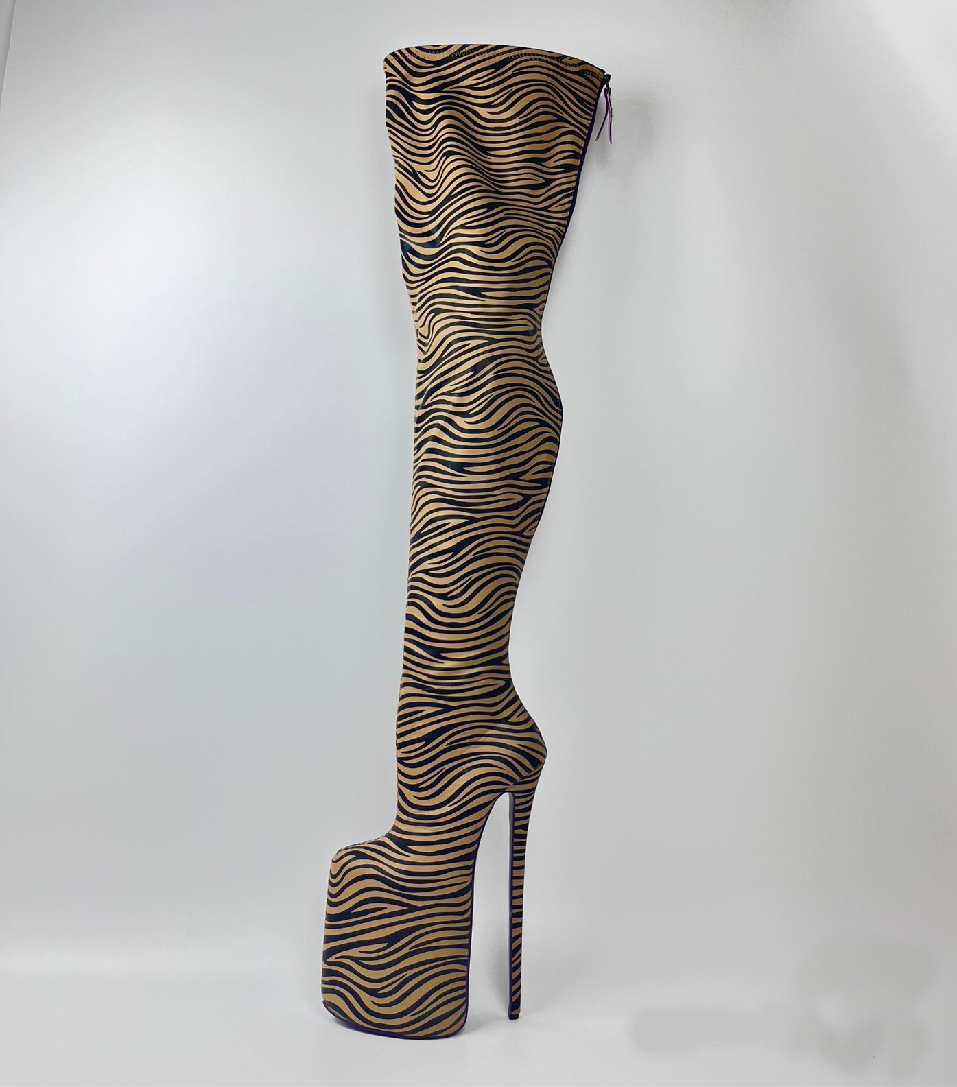 22CM Extreme High Heel Metal Heels Platform Boots