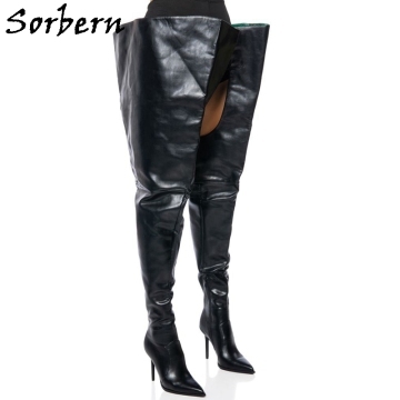 22CM Extreme High Heel Metal Heels Platform Boots