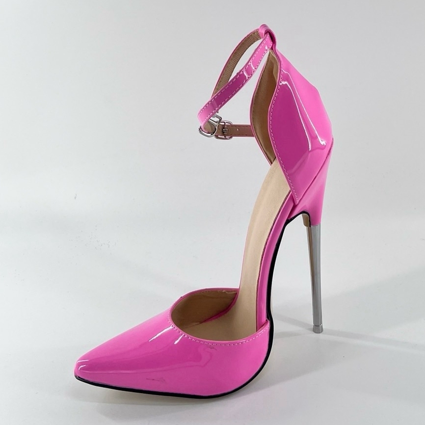 Sorbern Club Pumps Women Pumps Shoes Pointed Toe Slip On 14CM 16CM