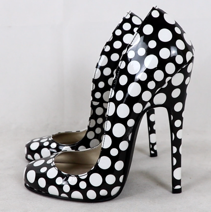 Sorbern Club Pumps Women Pumps Shoes Pointed Toe Slip On 14CM 16CM