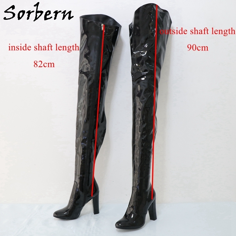 Sorbern White Cross Dresser Ankle High Boots Women Wedges High Heels ...