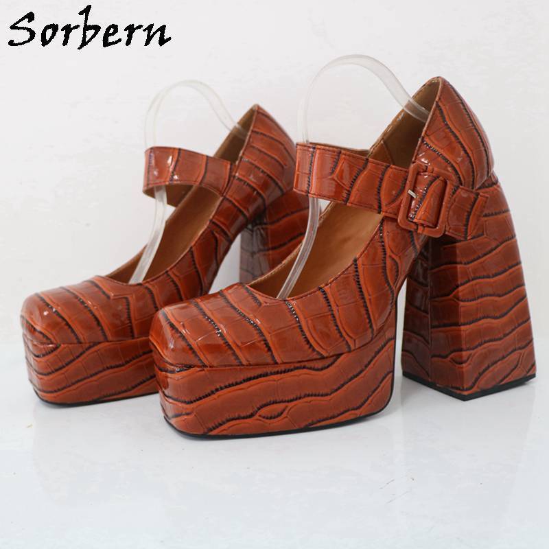 Sorbern Long Pointy Toes Women Pumps Big Size Stilettos High Heels