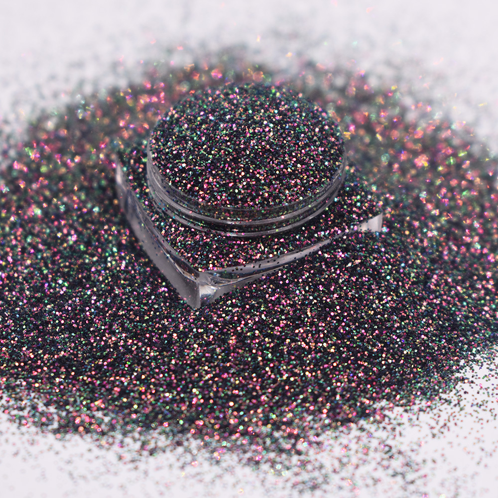BSL7150 fine glitter High quality color shift glitter polyester glitter