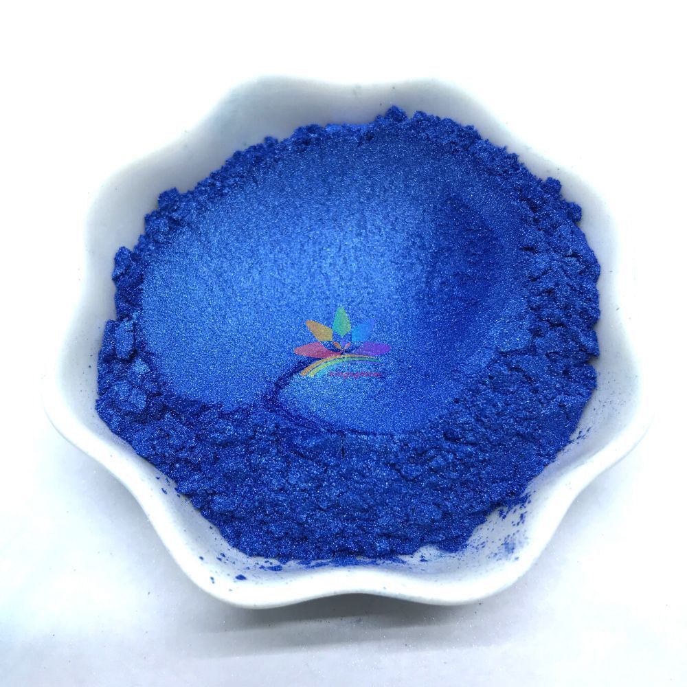 KMCB4L deep blue color Mica Powder Epoxy Resin Color Pigment Powder