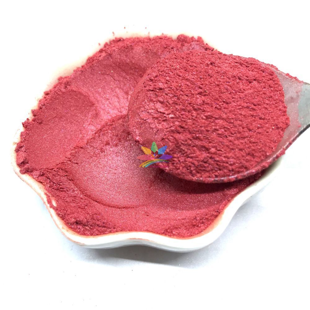 KMCR9 red color Mica Powder Epoxy Resin Color Pigment Powder