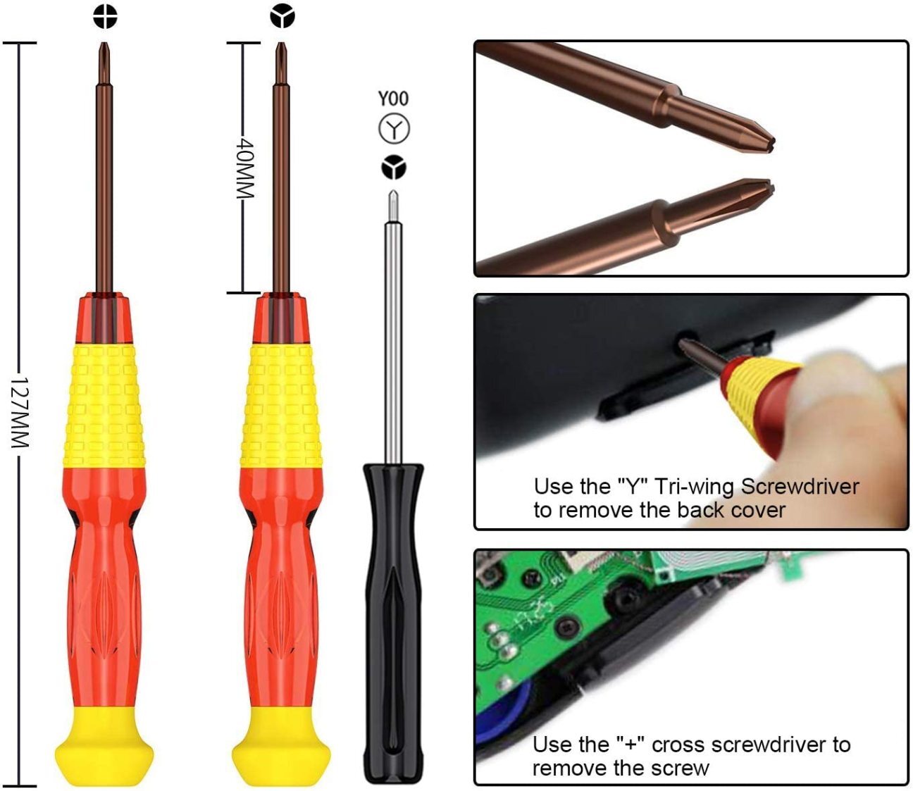 2-Pack 3D Joycon Joystick Replacement,ABLEWE Analog Thumb Stick Joy Con ...