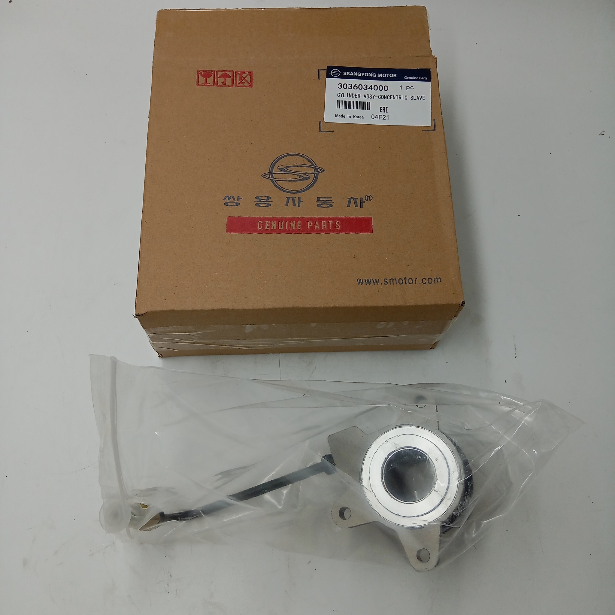 3036034000 cylinder assy-concentric slave ssangyong auto spare parts ...