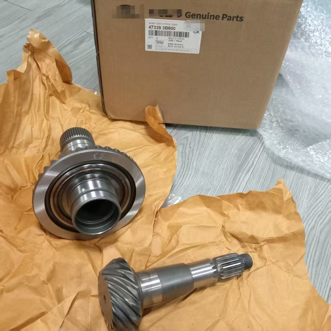 Genuine car accessaries 473393B800 SHAFT SET-HYPOID GEAR For Hyundai ...