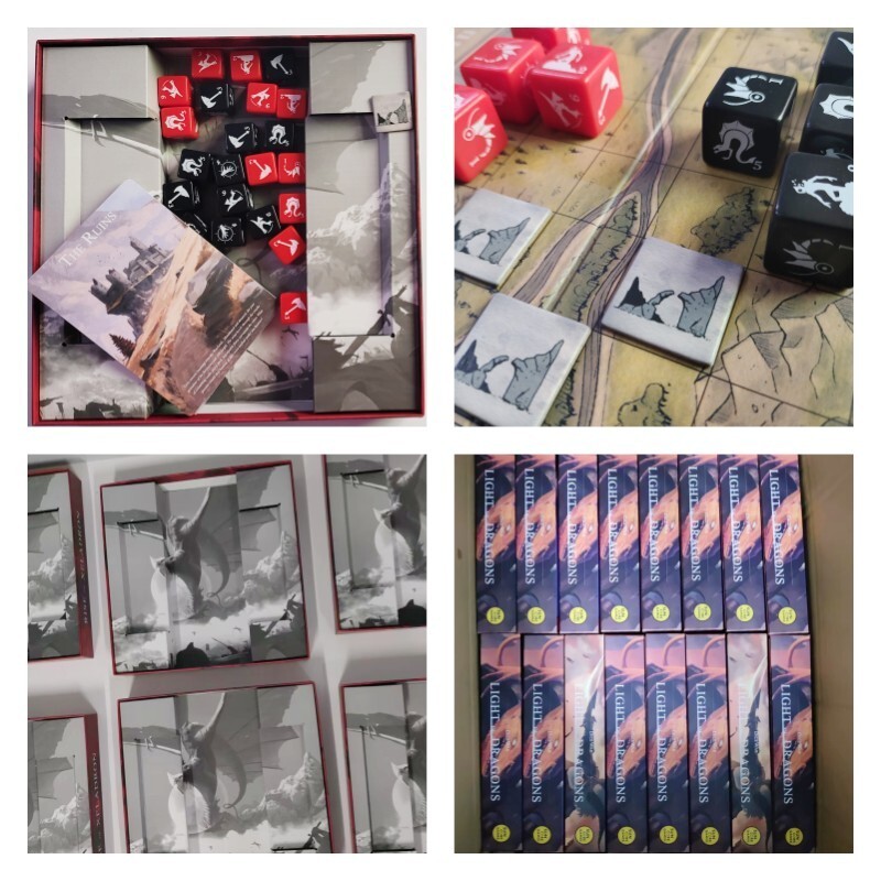 Customized Cardboard Tray for Board Games, Card Games