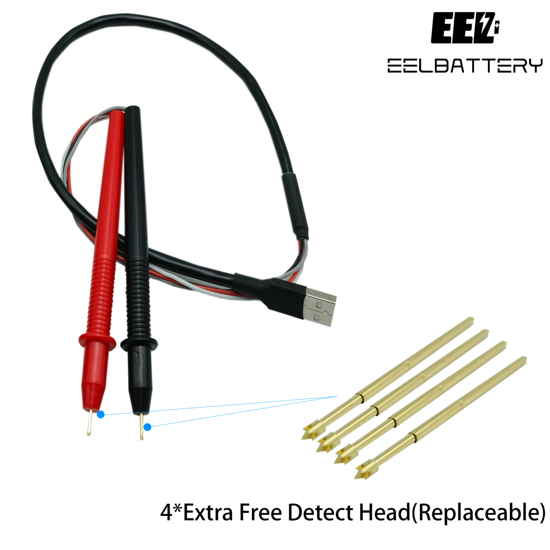 YR1035+ Resistance Voltage internal resistance Tester Checker with 4 ...