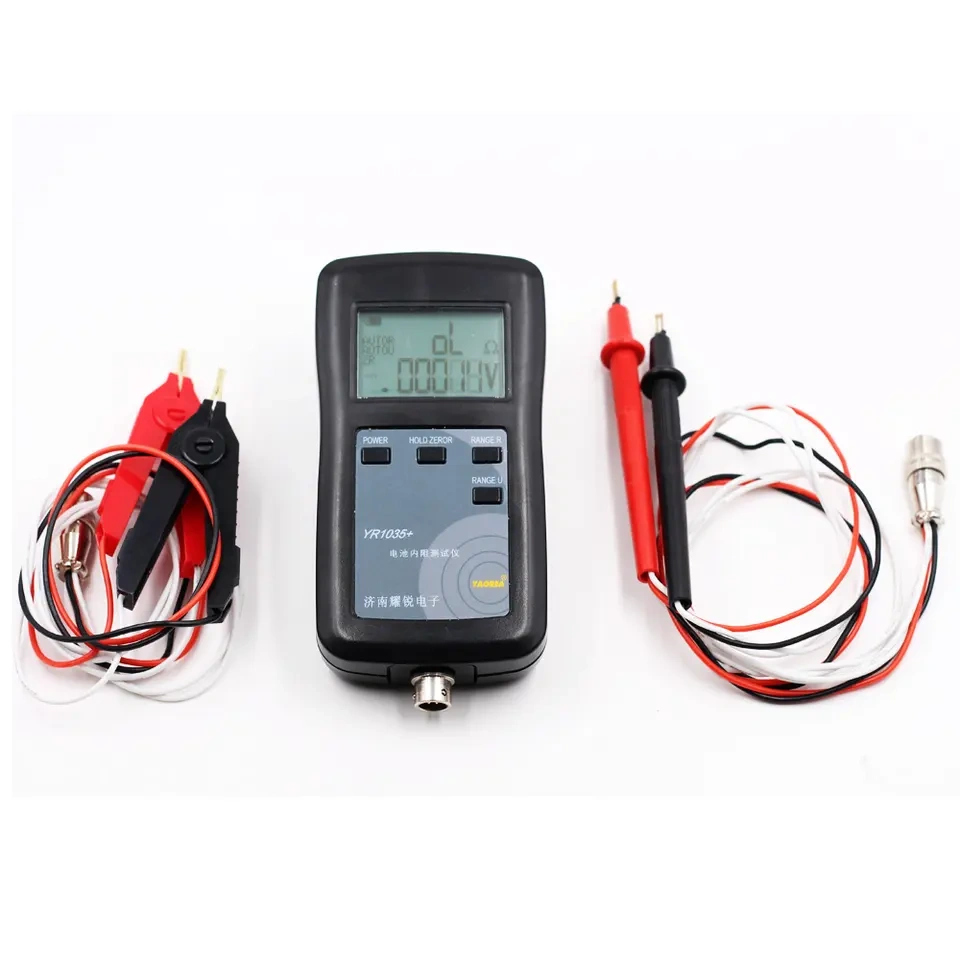 YR1035+ Resistance Voltage internal resistance Tester Checker with 4 ...