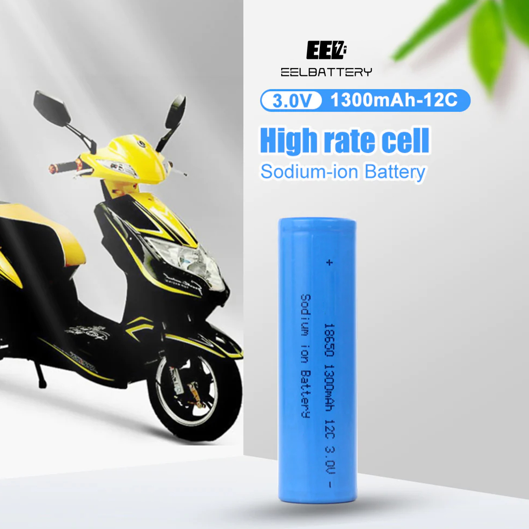 4PCS Sodium-ion 3V 1300mAh 18650 Battery 12C Discharge Na ion battery ...