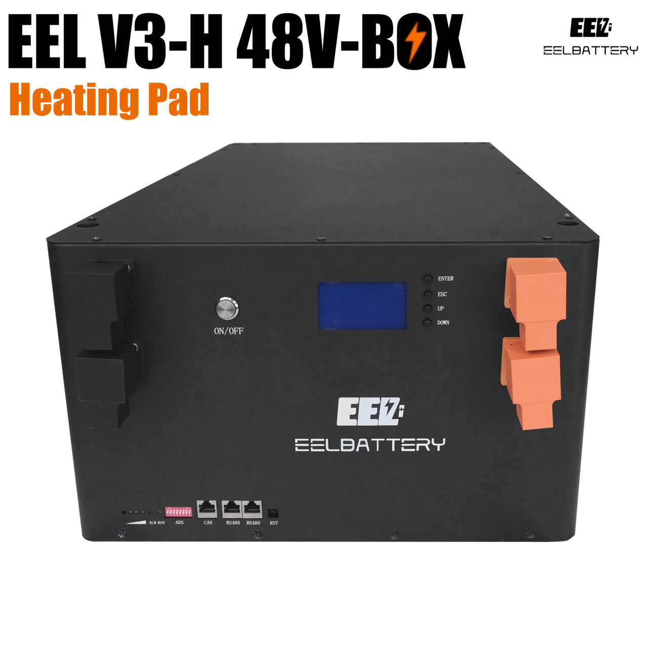 EEL 48V 16S Server Rack DIY Unit BOX Built-in Smart BMS Stackable Type ...