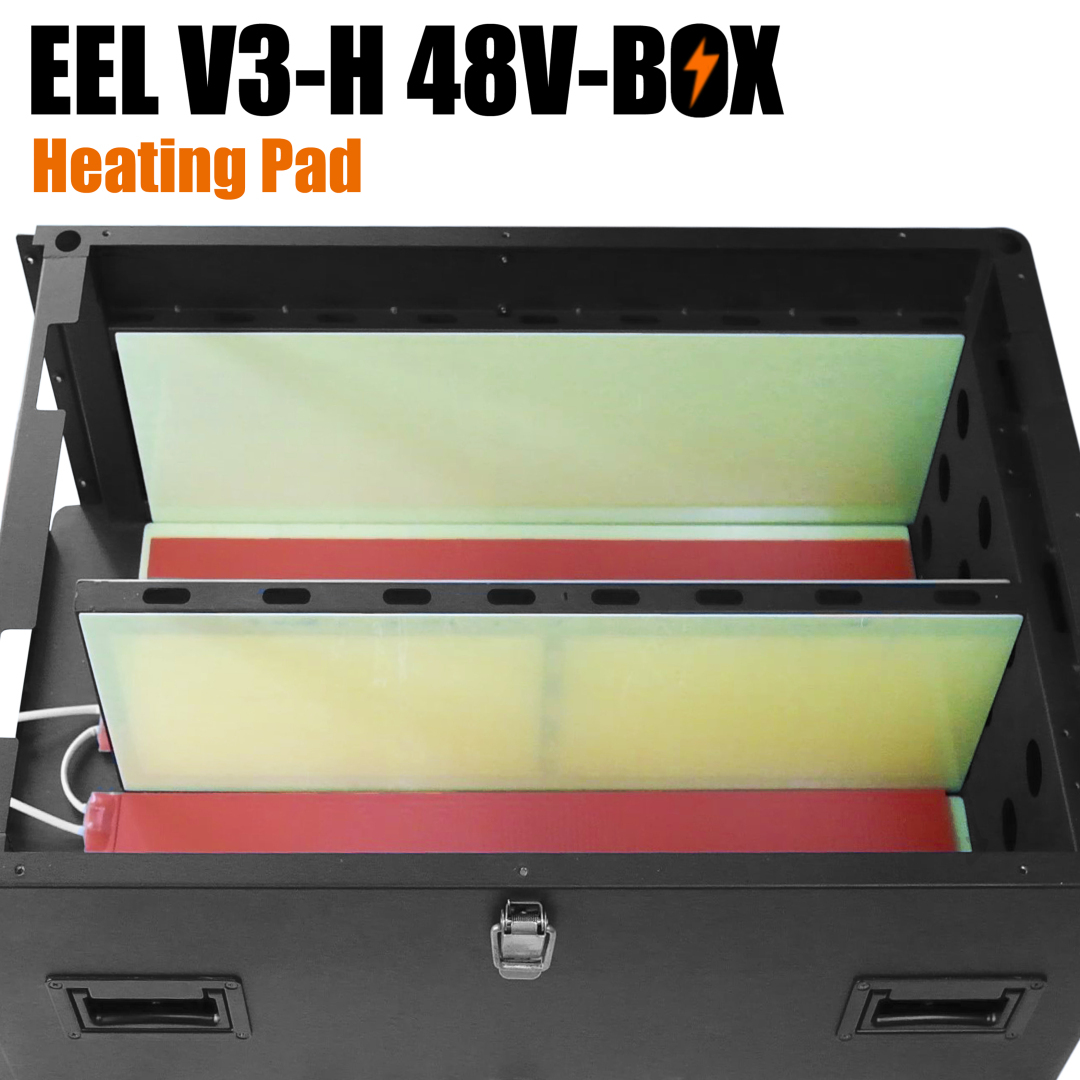 EEL 48V 16S Server Rack DIY Unit BOX Built-in Smart BMS Stackable Type ...