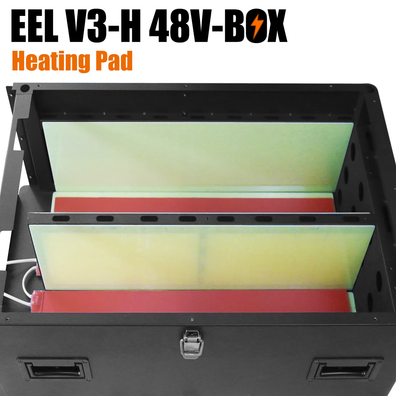 EEL 48V 16S Server Rack DIY Unit BOX Built-in Smart BMS Stackable Type ...