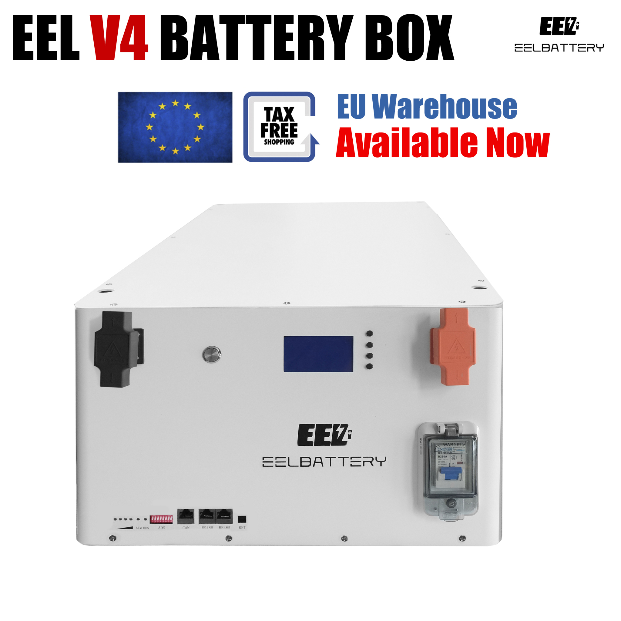 EEL 48V 16S Server Rack DIY BOX Built-in Smart BMS stackable type(suit ...