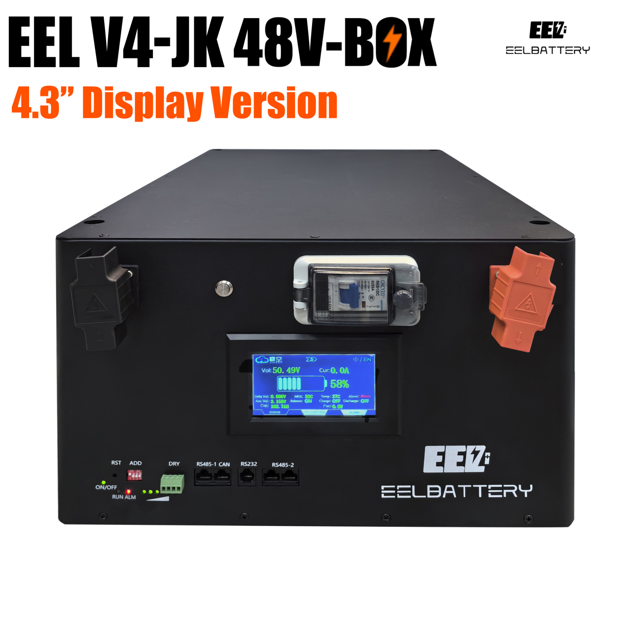 EEL 48V 16S Server Rack DIY BOX Built-in Smart BMS stackable type(suit ...