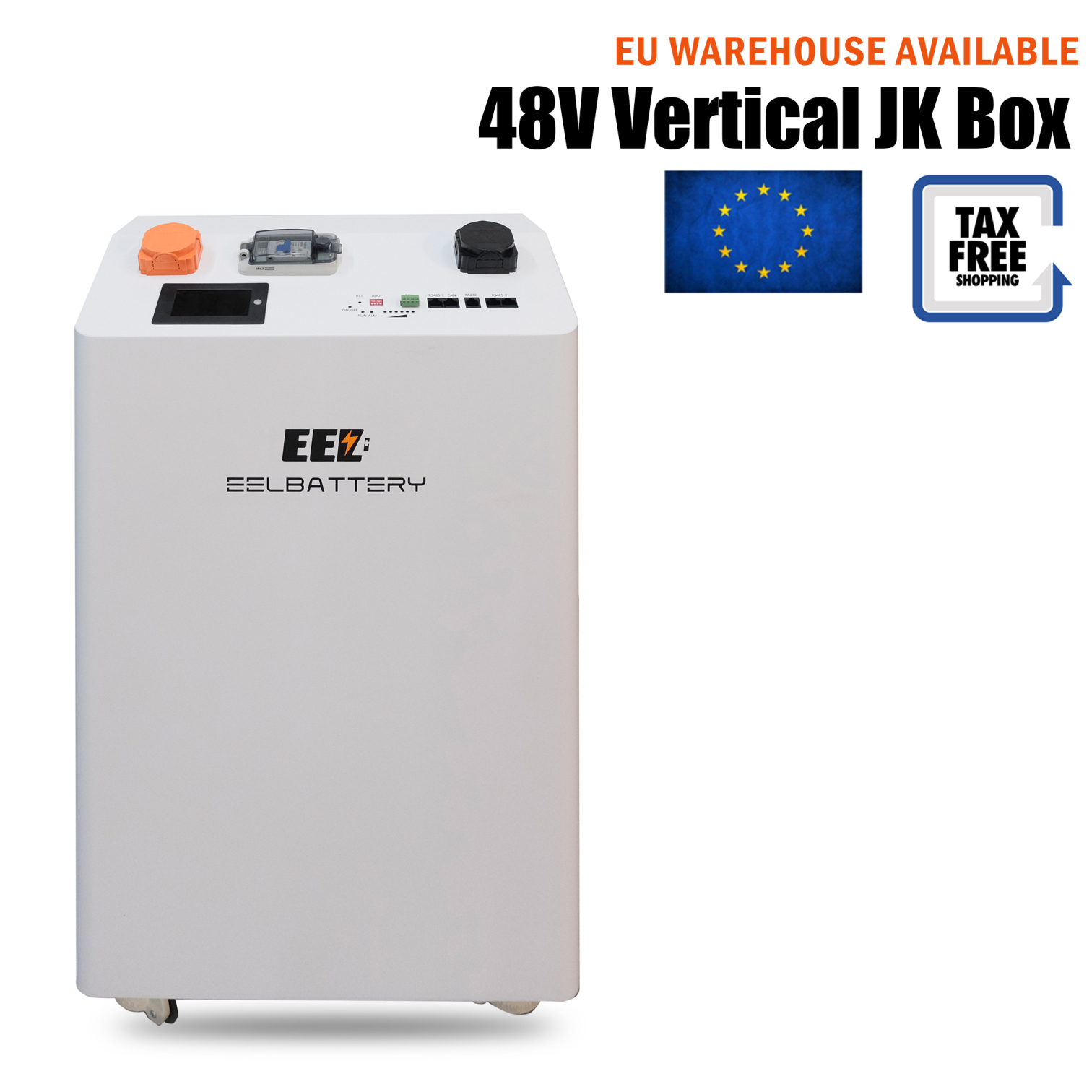 48V Battery Box with JK Inverter BMS | Active Balance