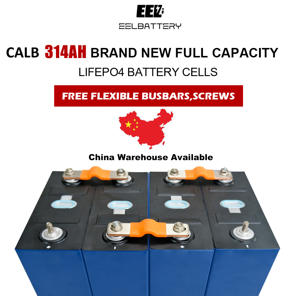 3.2V 320Ah CALB 314 LifePO4 Battery Cells For EV RV Solar Energy ...