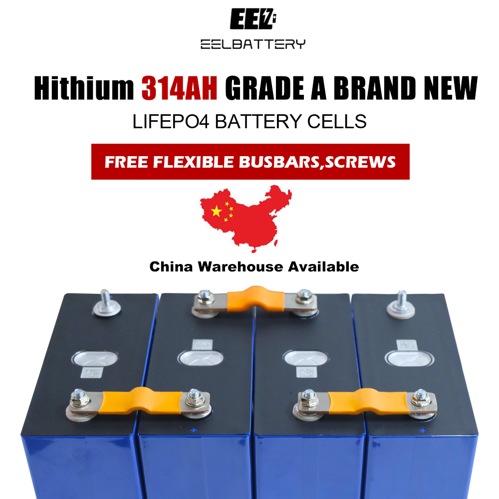 4PCS Hithium Super 314Ah LiFePO4 Batteries Grade A New M6 Studs ...
