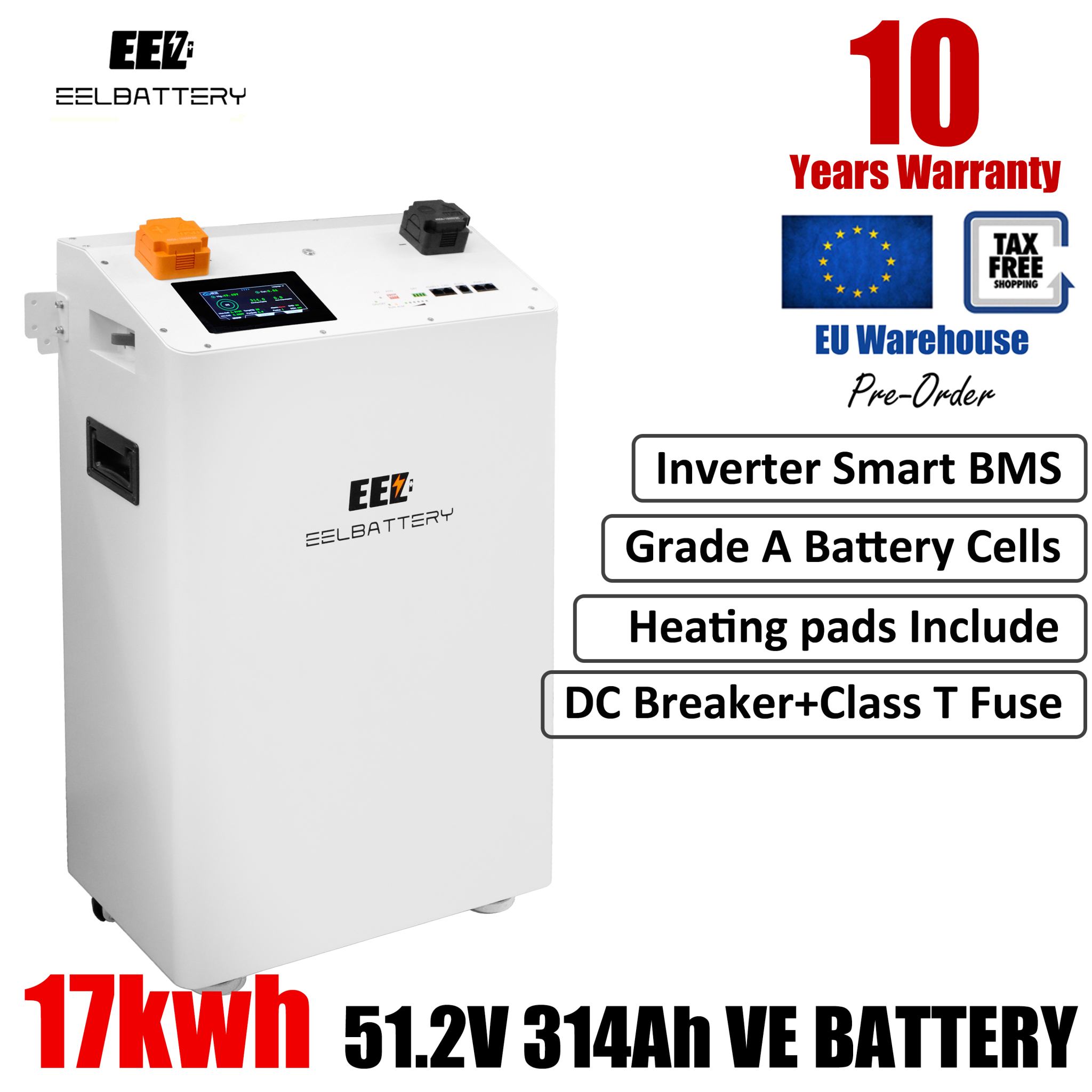 EU Warehouse Shipping for Battery Cells and DIY Boxes