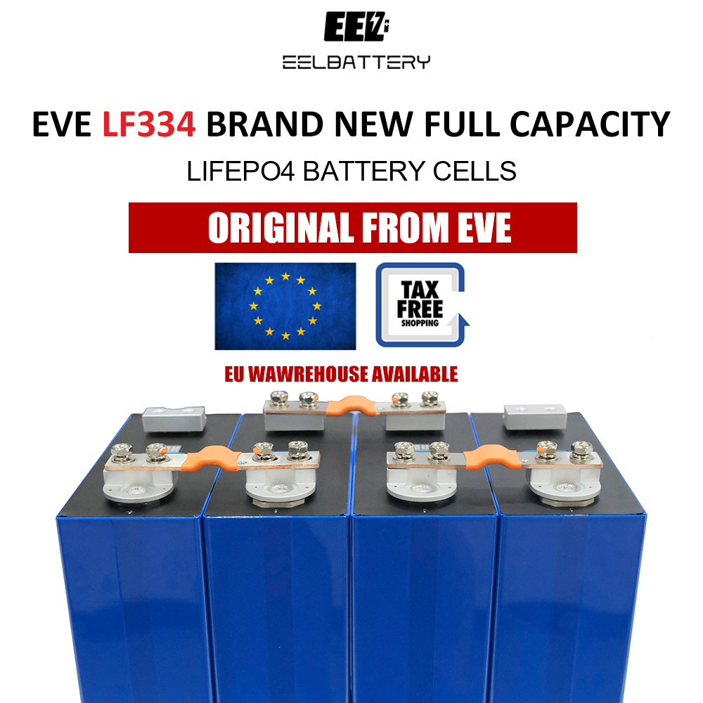 3.2V EVE MB31 Grade A 330Ah with New Terminal LiFePO4 Cells Full ...
